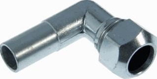 VSH KNELFITTING KNIE KOPPELING 90GR INSCHUIFKNIE 22 X 22MM STAAL VERZINKT (KLEM X INSTEEK ...