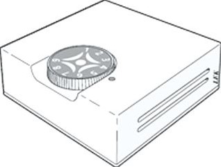 NIBE RG10 THERMOSTAAT MET RUIMTECOMPENSATIE 018433 Beng Shop