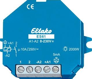 ELTAKO INBOUW IMPULSRELAIS 1X MAAKCONTACT ES61-VUC ES61-UC Beng Shop