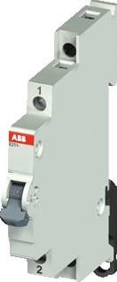 ABB AAN-UIT SCHAKELAAR SYSTEM PRO-M COMPACT 16A 2M B-9MM DIN-RAIL MONTAGE VOOR 45MM OPENING ...