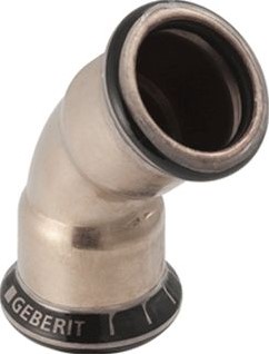 GEBERIT MAPRESS CUNIFER 45 GRADEN BOCHT 28MM 67605 Beng Shop