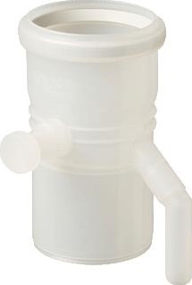 UBBINK ENKELWANDIG ROOKGAS CONDENSAFVOER KUNSTSTOF STEEKEIND 80MM MOF ...