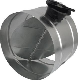 HC BARCOL-AIR LUCHTKLEP MET HANDVASTZETINRICHTING TYPE AD31MOO 250MM ...