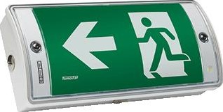 FAMOSTAR PRO WPA-1 NOODVERLICHTING WANDOPBOUW 25M LEESAFSTAND ZONDER ...