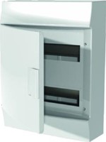 ABB INSTALLATIEKAST IP 41 2X12 MODULEN MET DEUR WIT 1SPE007717F0510 ...