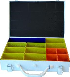 SYSTEC ASSORTIMENTSDOOS LEEG METAAL (HXBXD) 7X33.5X23CM MET HANDVAT ...