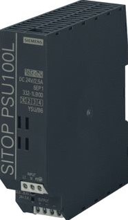 SIEMENS SITOP PSU100L 24 V/2.5A GESTABILIZEERDE VOEDING INPUT: 120/230 ...