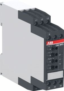 ABB CM-MPS 3-FASE SPANNINGBEWAKINGSRELAIS FASE UITVAL-VOLGORDE-ONDERSP ...