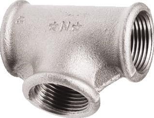 NEFIT INDUSTRIAL NR.130 T-STUK 90° MET 3 X BINNENDRAAD 1 1/4 GEGALVANISEERD 9181300006 Beng Shop