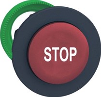 SCHNEIDER ELECTRIC FLUSH MOUNTED PUSH BUTTON HEAD PLASTIC RED 30 SPRING ...