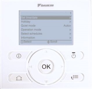 DAIKIN ALTHERMA HYBRIDE BEDIENINGSELEMENT EKRUCBL1 Beng Shop