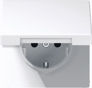 JUNG LS RANGE 1-VOUDIGE WANDCONTACTDOOS MET RANDAARDE KINDERBEVEILIGING ...