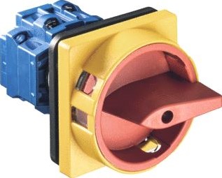 KRAUS & NAIMER NOOD/UIT SCHAKELAAR 3 POLIG 0-1 20A 4 GATS IP66 ...