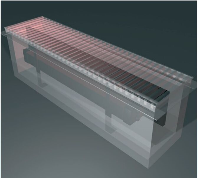 BETHERMA METRO CONVECTORPUT 2660X340 650MM DIEP ISOLATIEWAARDE R=2,5 ...
