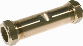 VSH KNELFITTING MESSING RECHTE KOPPELING REPARATIE SOK 15 X 15MM (KNEL X KNEL) 0876854 Beng Shop