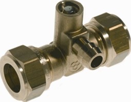 VSH KNELFITTING MESSING RECHTE KOPPELING SOK MET AFTAP 22 X 22MM (KNEL X KNEL) 0860827 Beng Shop